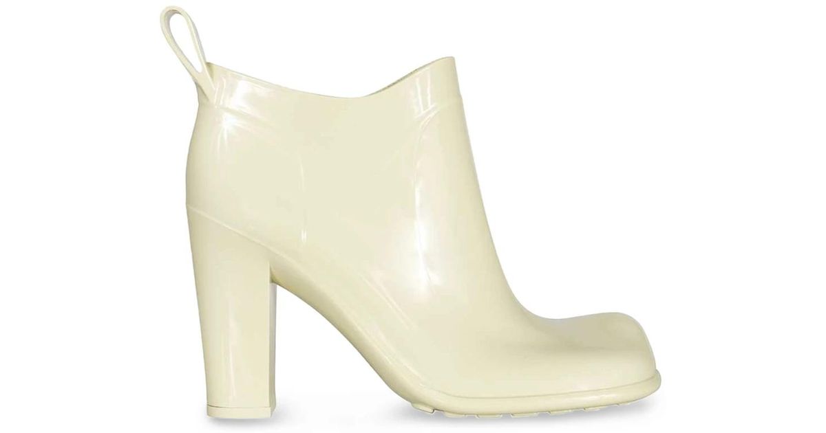 Bottega Veneta Wellies in Natural | Lyst UK