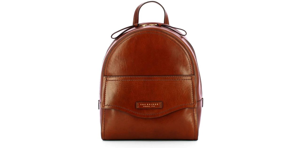 The Bridge Backpacks in Brown | Lyst