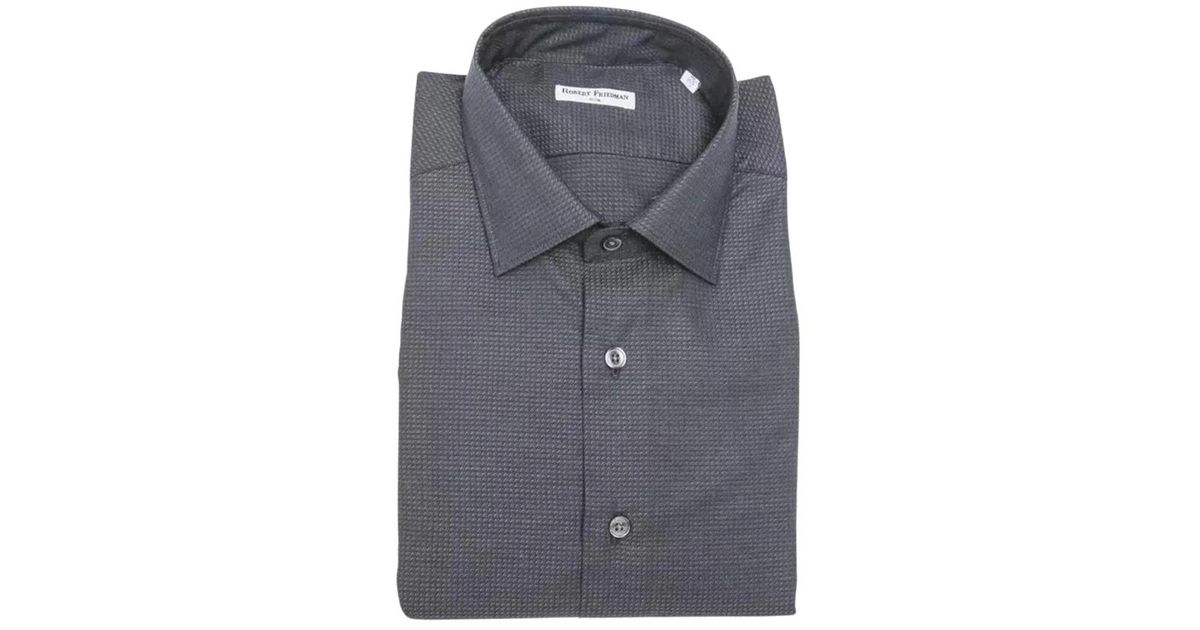 Robert Friedman Formal Shirts in Grey for Men | Lyst UK
