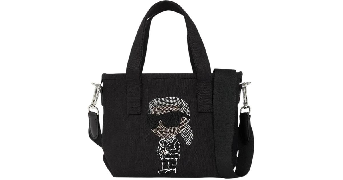 Karl Lagerfeld Handbags in Black | Lyst UK