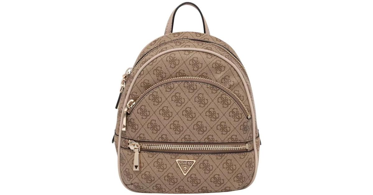 Guess Backpacks in Natural | Lyst UK