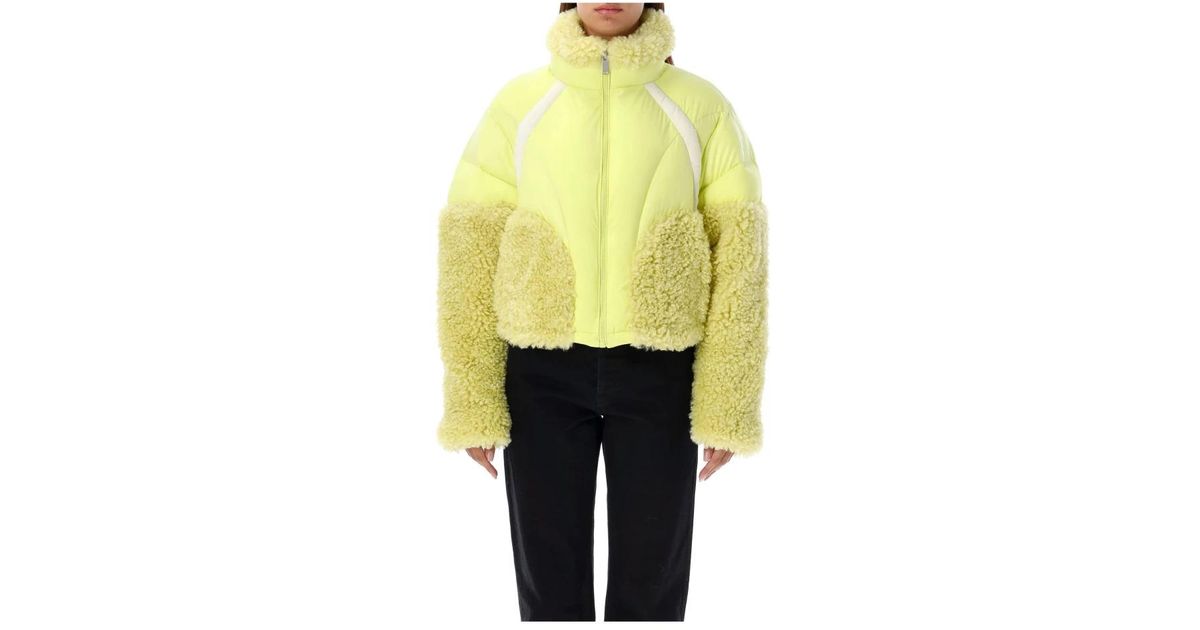 Urbancode Faux Fur & Shearling Jackets in Yellow | Lyst