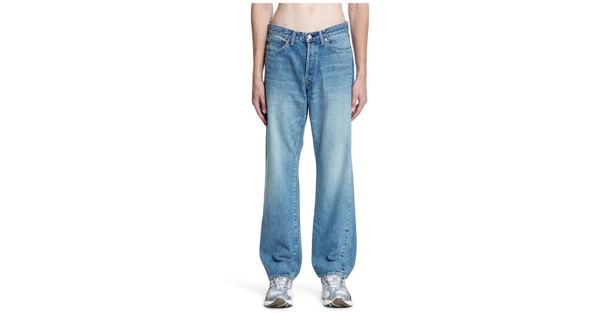 Human Made Straight Jeans in Blue for Men | Lyst UK