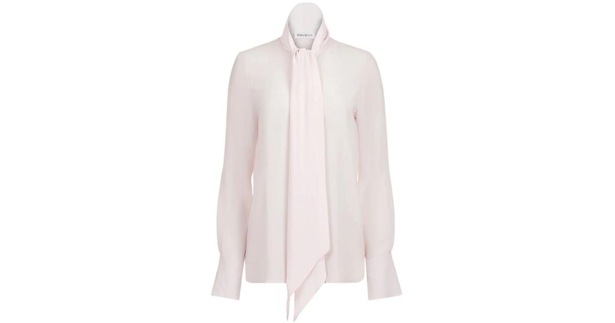 Nina Ricci Blouses in Pink | Lyst UK