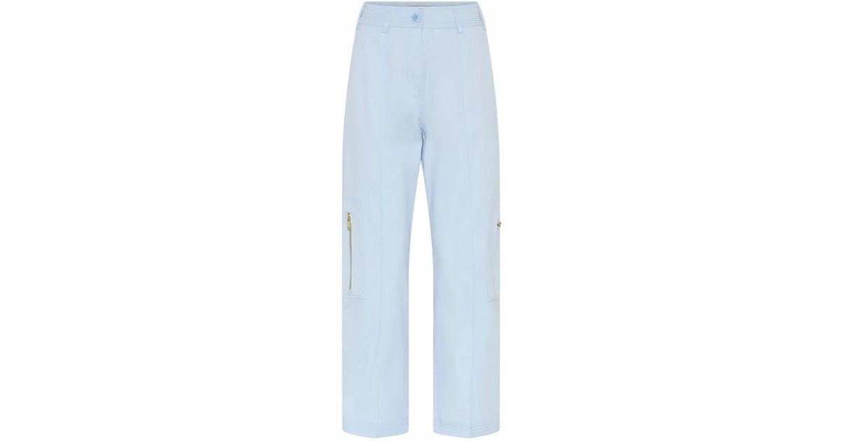 GUSTAV Wide Broeken in het Blauw | Lyst NL