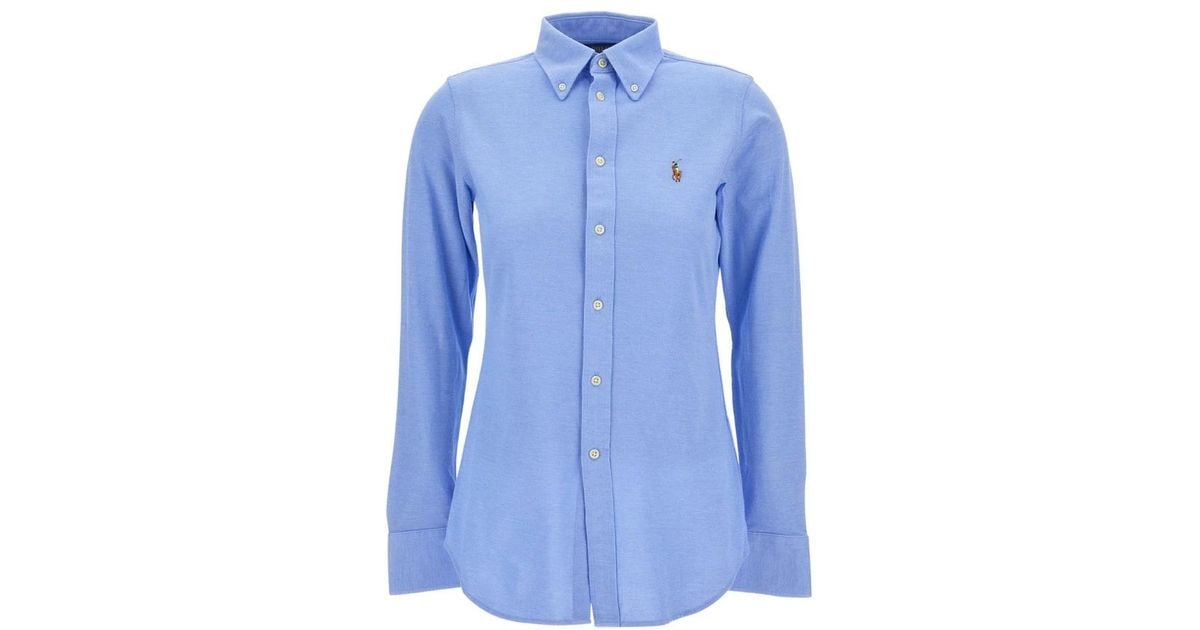 Polo Ralph Lauren Shirts in Blue | Lyst UK