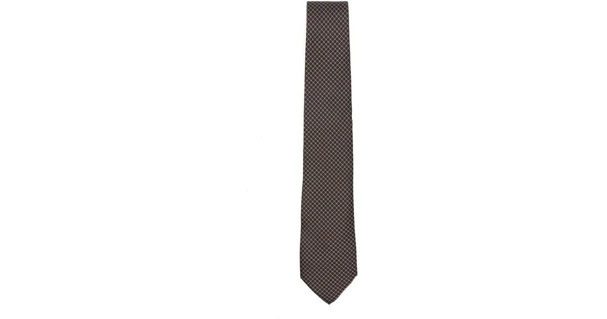 Canali Ties in Brown for Men | Lyst