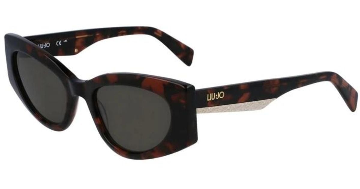 Liu Jo Sunglasses in Black | Lyst UK