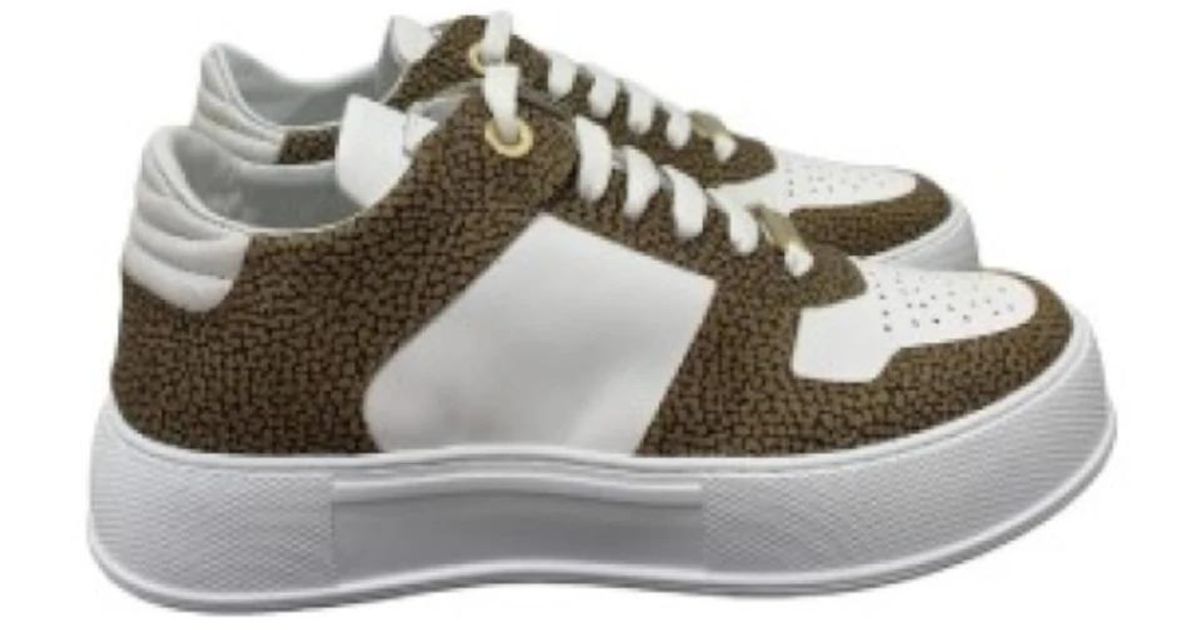 Borbonese Sneakers in Gray | Lyst