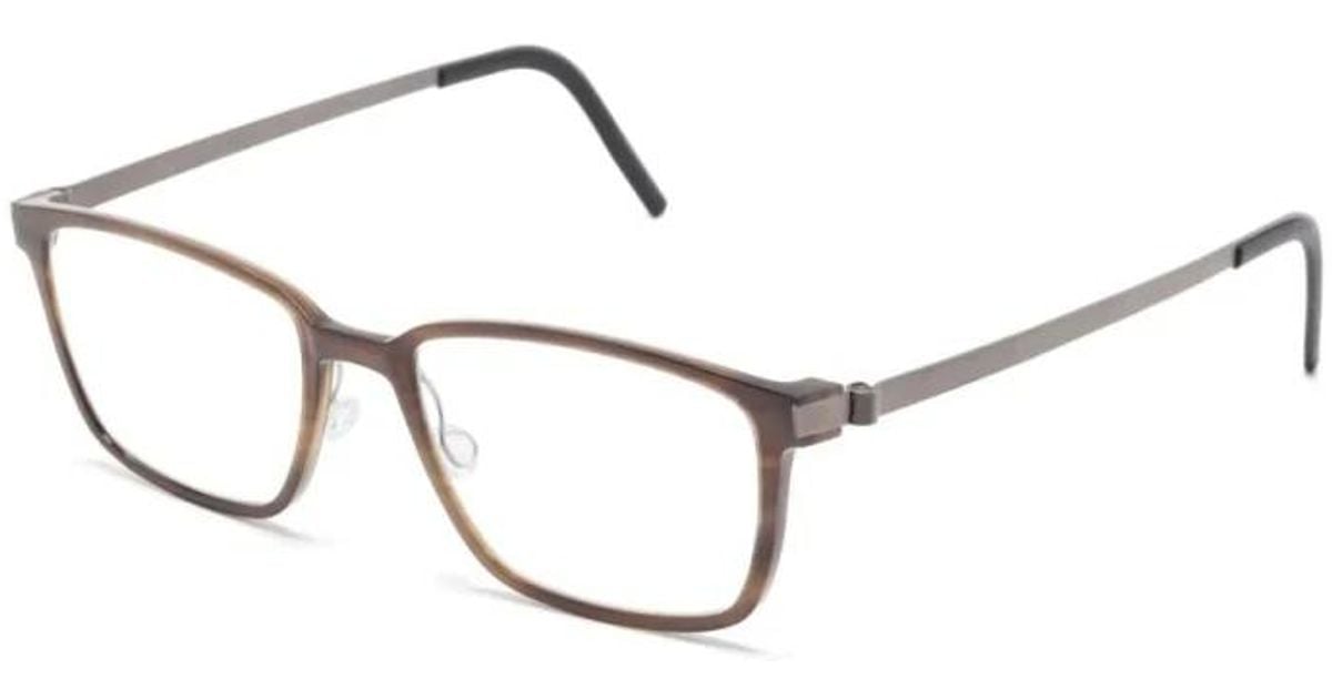 Lindberg Glasses in Metallic | Lyst