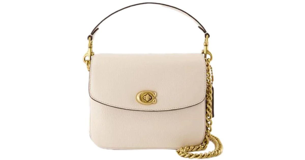 COACH Handbags in Natural | Lyst
