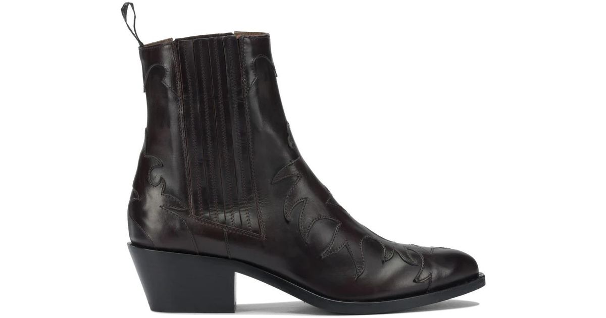 Sartore Cowboy Boots in Black | Lyst UK