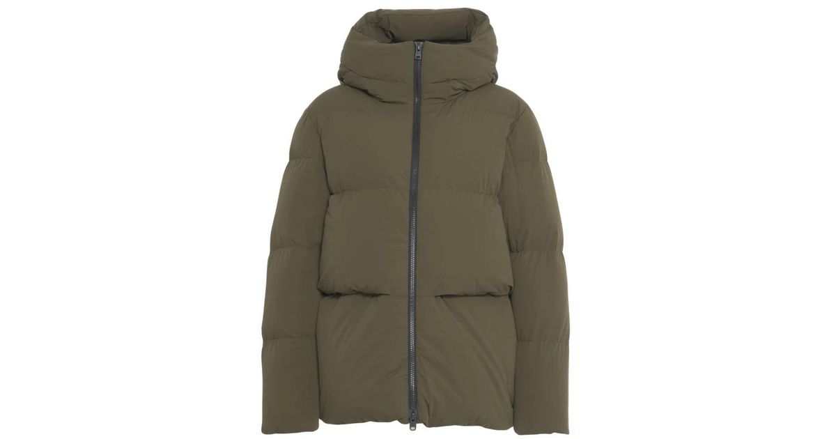 Woolrich Down Jackets in Green | Lyst UK