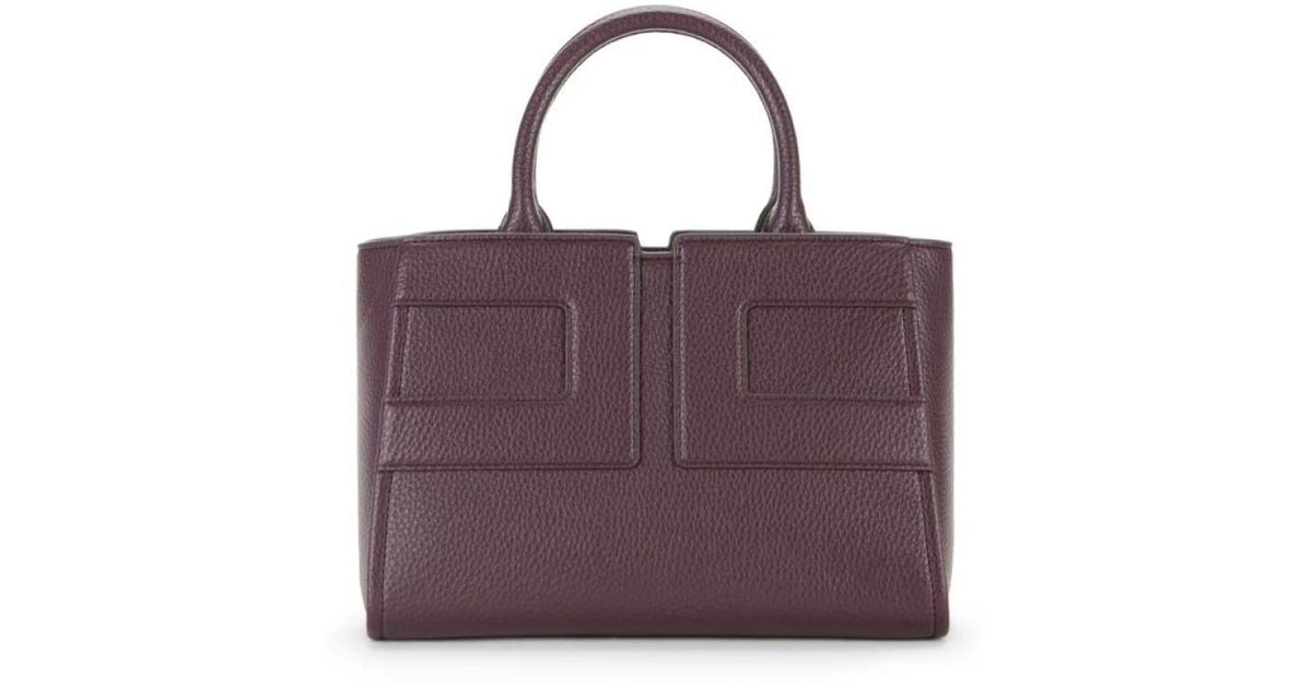 Elisabetta Franchi Tote Bags in Purple | Lyst UK