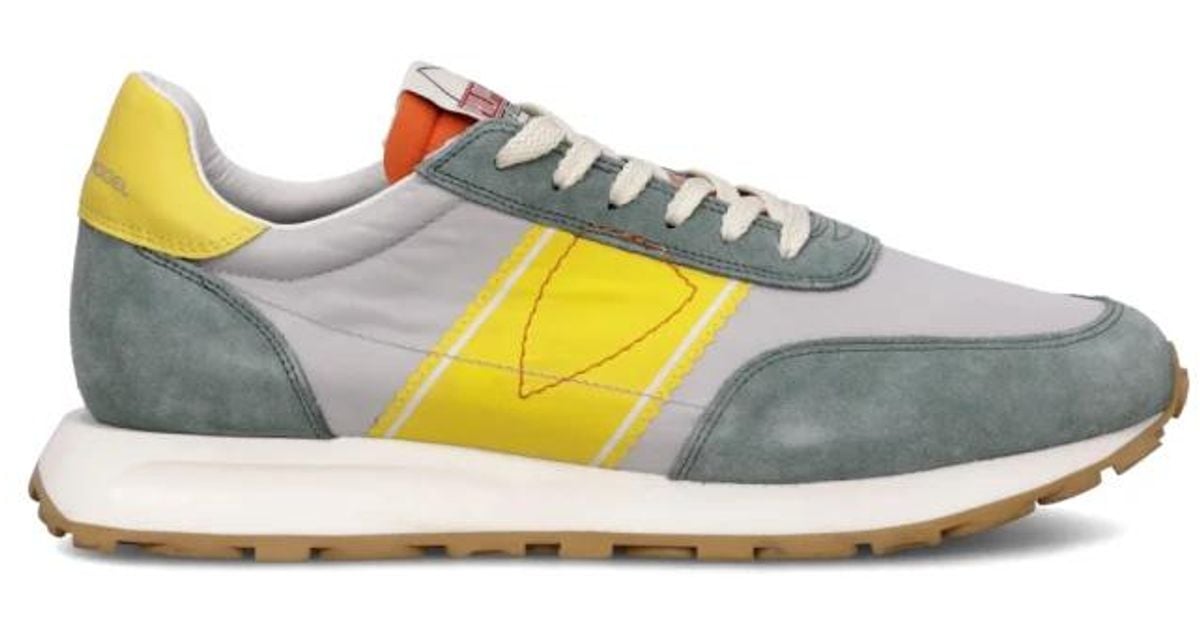 Philippe Model Sneakers in Yellow for Men | Lyst UK