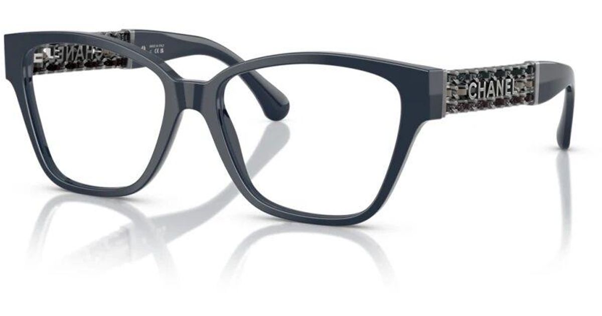 Chanel Glasses in Blue | Lyst