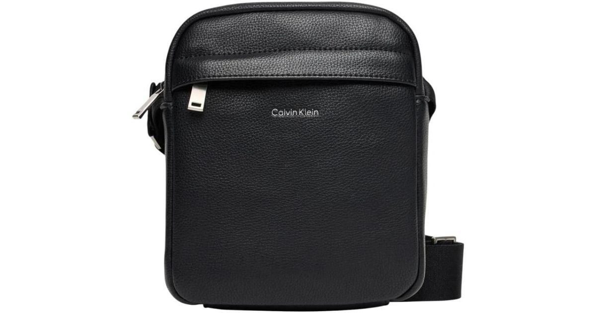 Calvin Klein Cross Body Messenger in Black for Men | Lyst UK