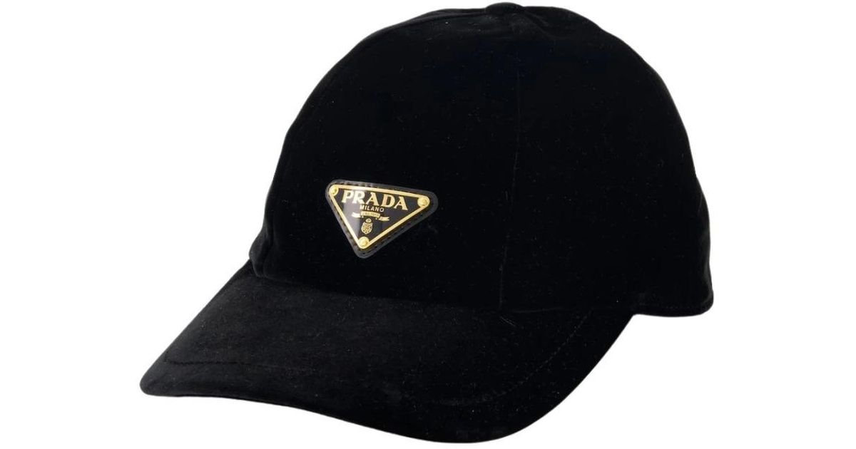 Prada Caps in Blue | Lyst UK