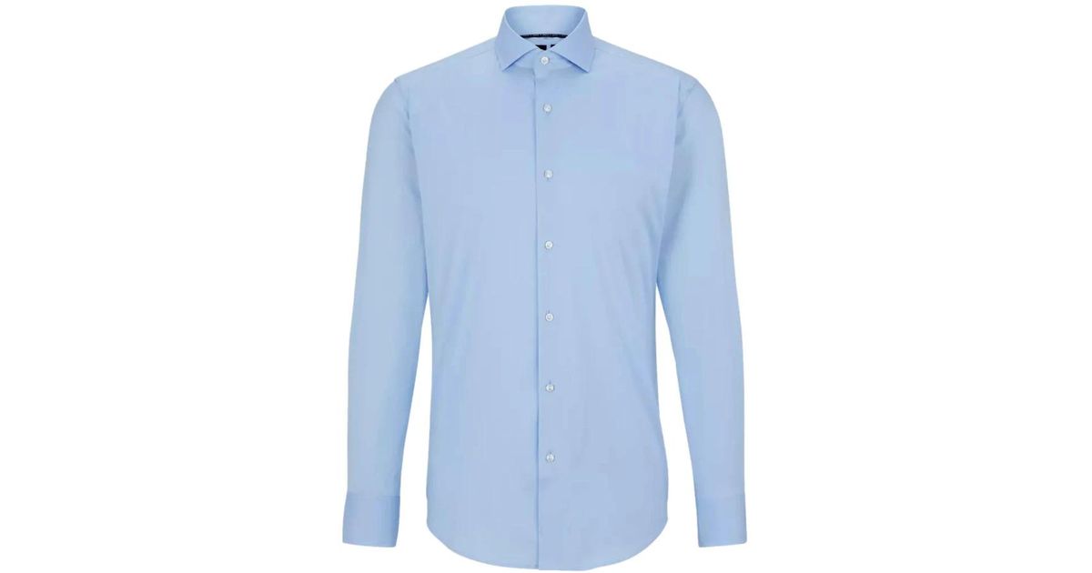 HUGO Formal Shirts in Blue for Men | Lyst UK