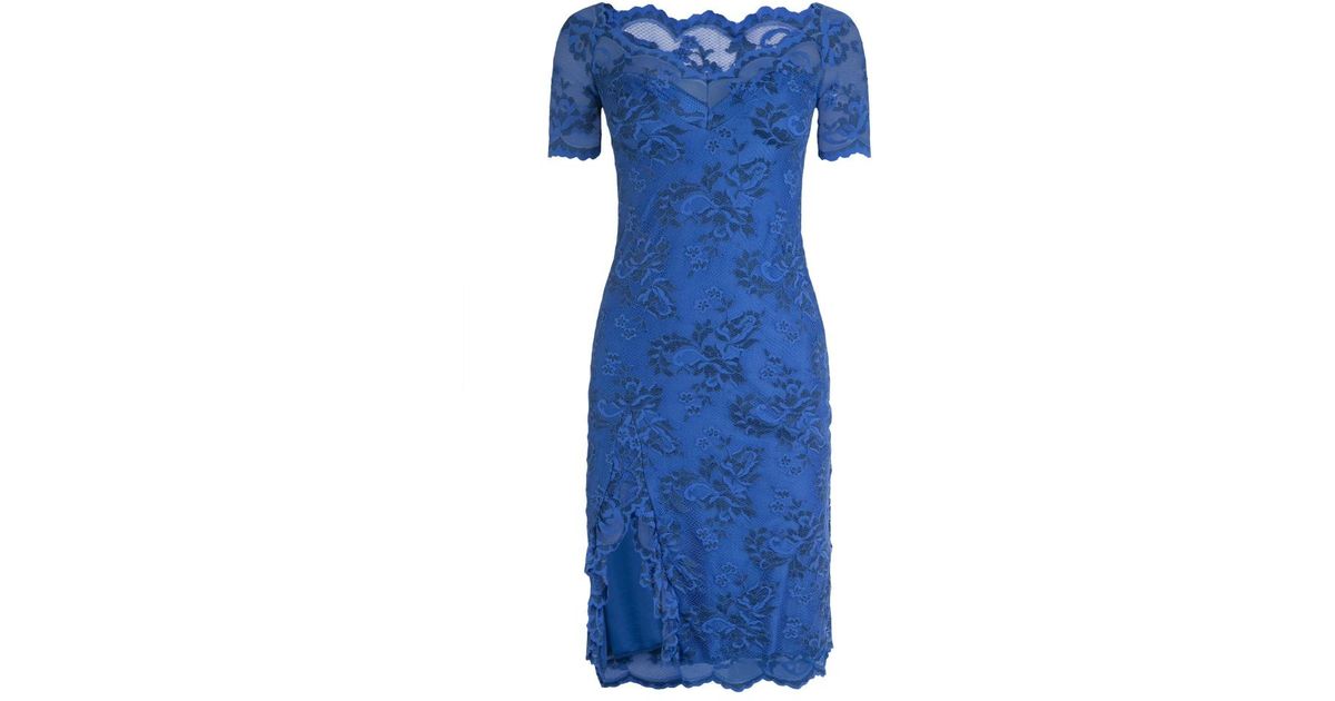 Balensi Short Dresses in Blue | Lyst UK