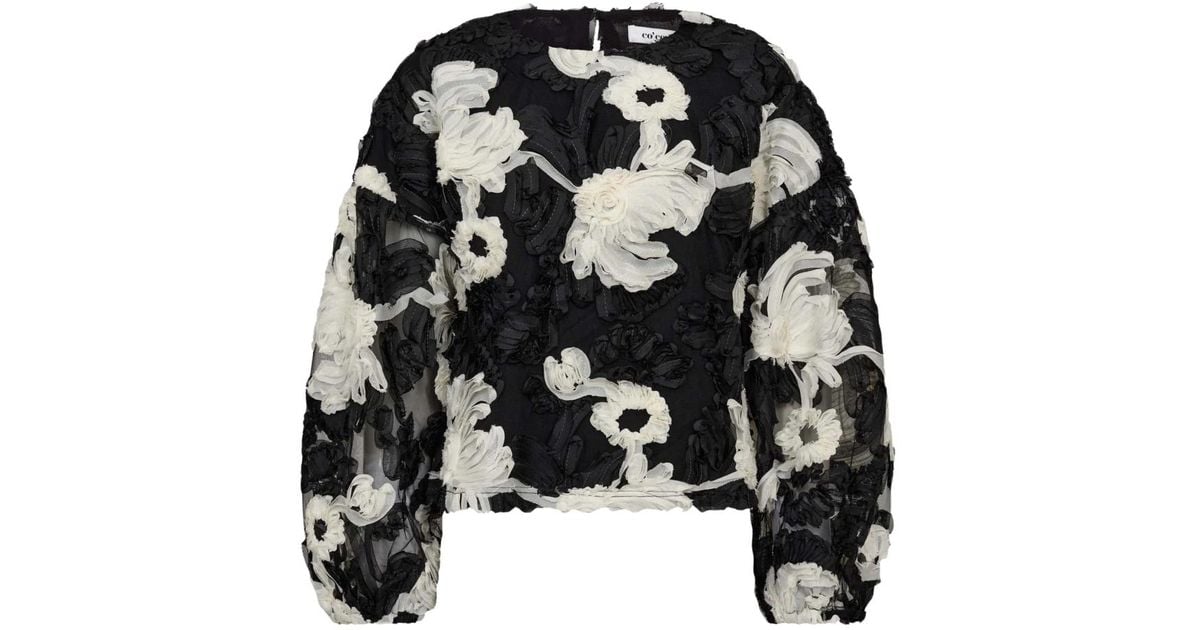 co'couture Blouses in Black | Lyst