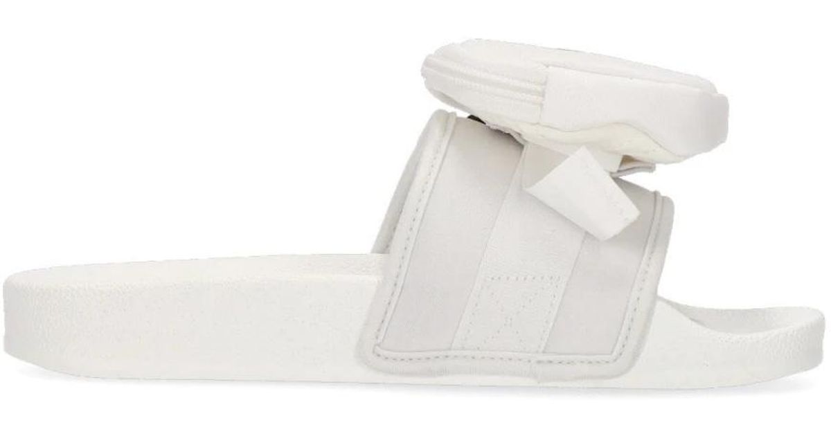 adidas Sliders in White | Lyst UK