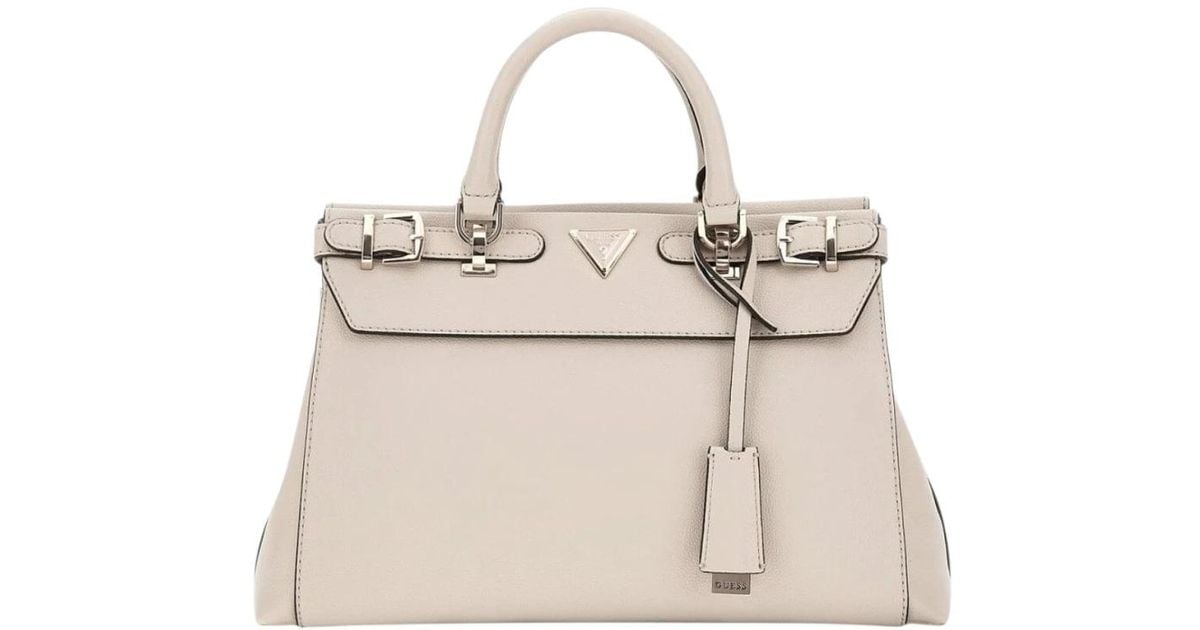 Guess Handbags in Natural | Lyst