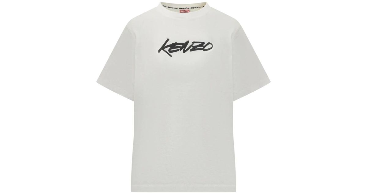 KENZO T-Shirts in Grey | Lyst UK