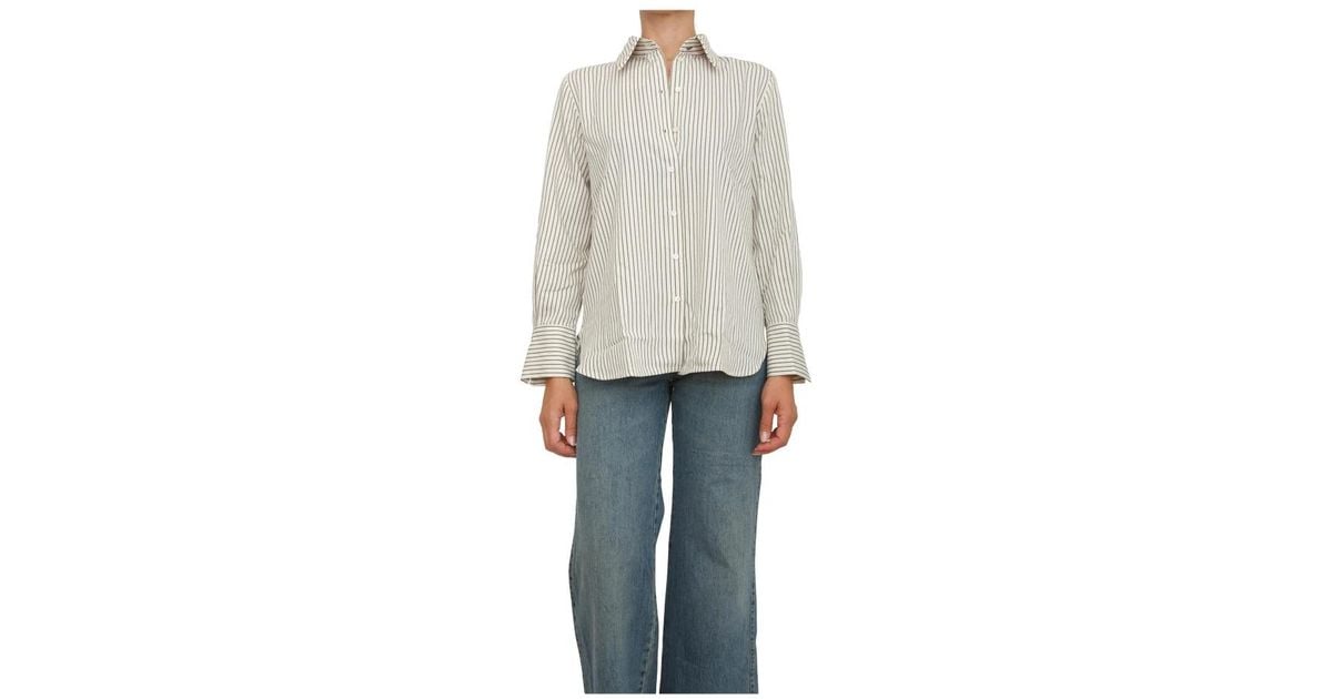 Marella Shirts in Grey | Lyst UK