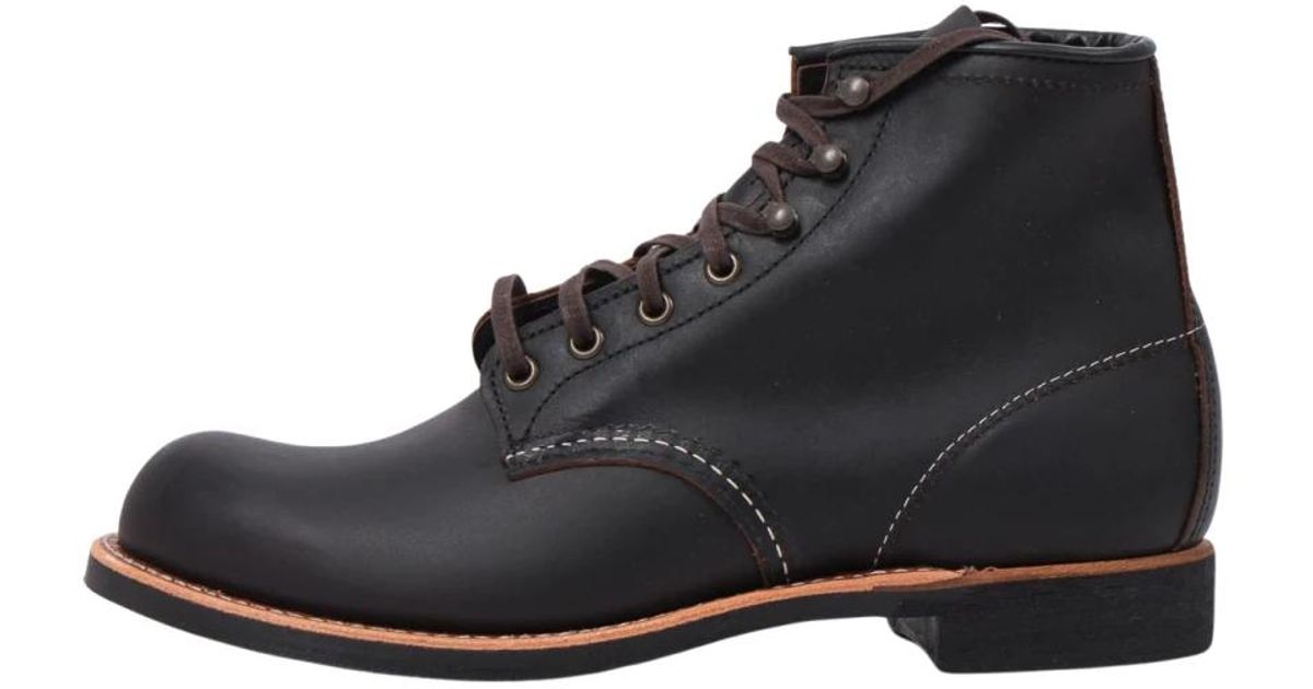 Red Wing Lace-Up Boots in Black for Men | Lyst UK