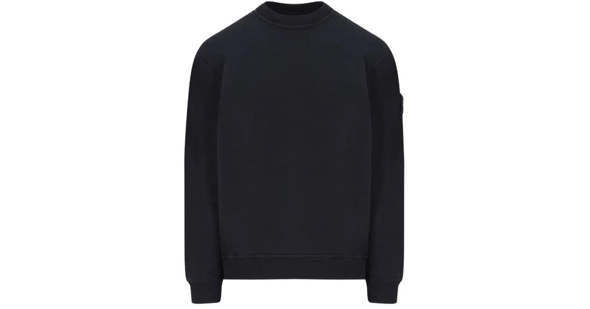 Stone Island Sweatshirts in Blue for Men | Lyst UK