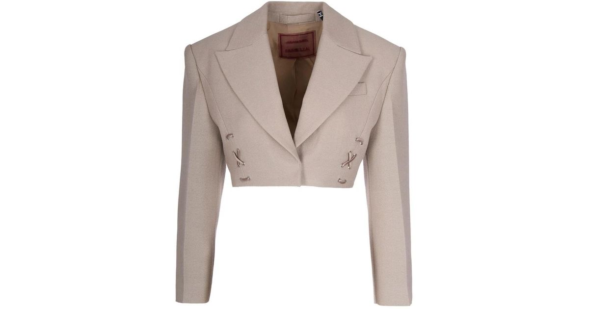 Marella Blazers in Natural | Lyst UK