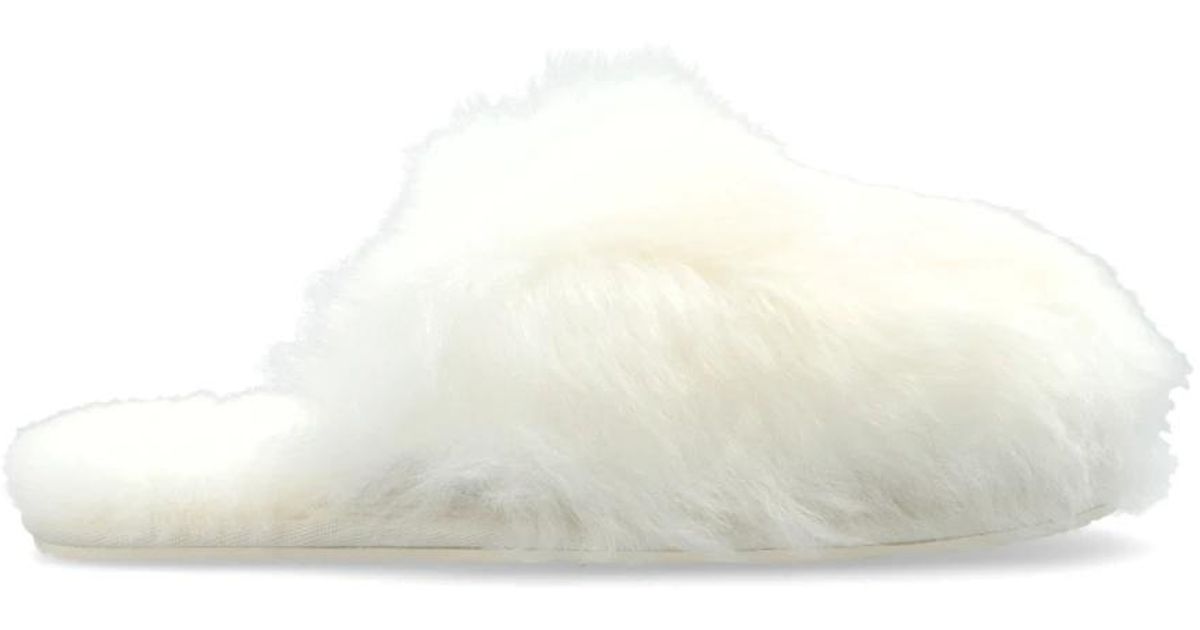 UGG Slippers in White | Lyst