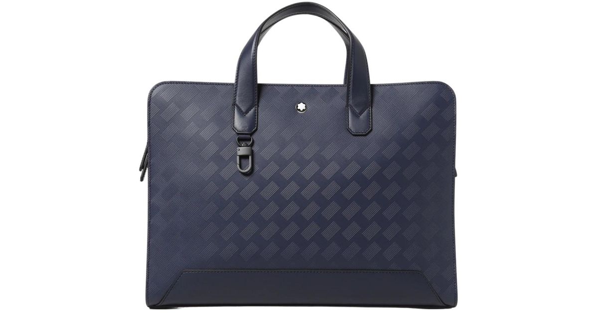 Montblanc Laptop Bags & Cases in Blue for Men | Lyst