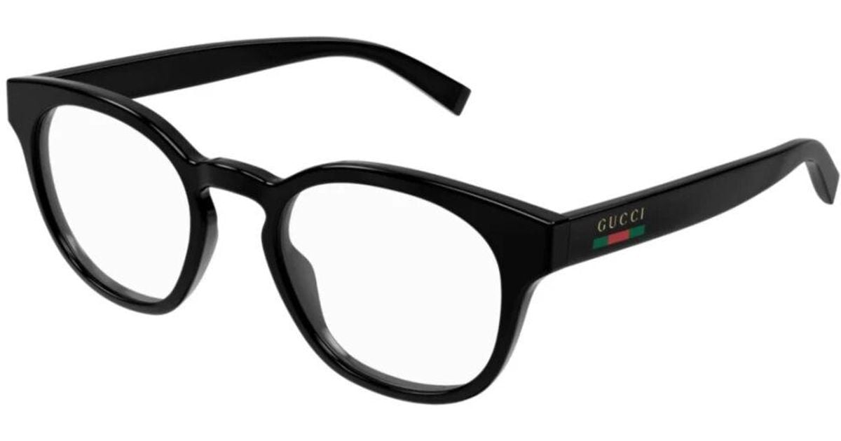 Gucci Glasses in Black | Lyst
