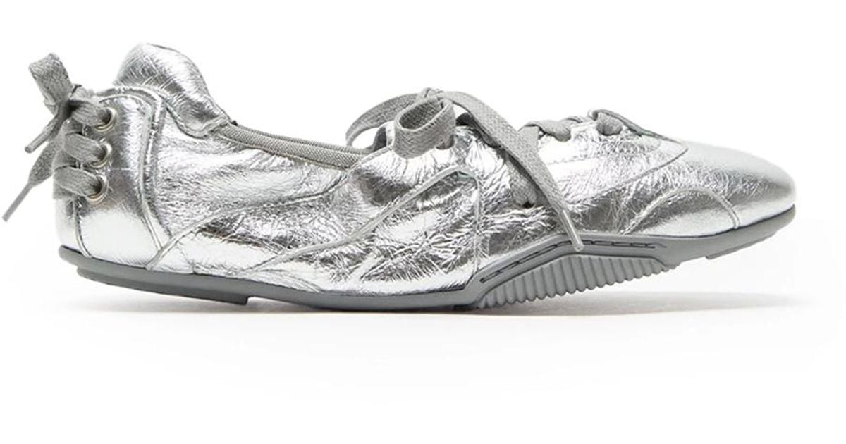 Acne Studios Lace-Up Shoes in White | Lyst UK