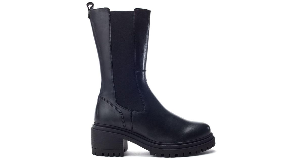 Moda In Pelle Geelia Leather in Blue | Lyst UK