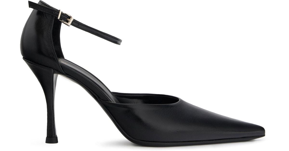 Jude Court Leather Pumps in Black | Lyst