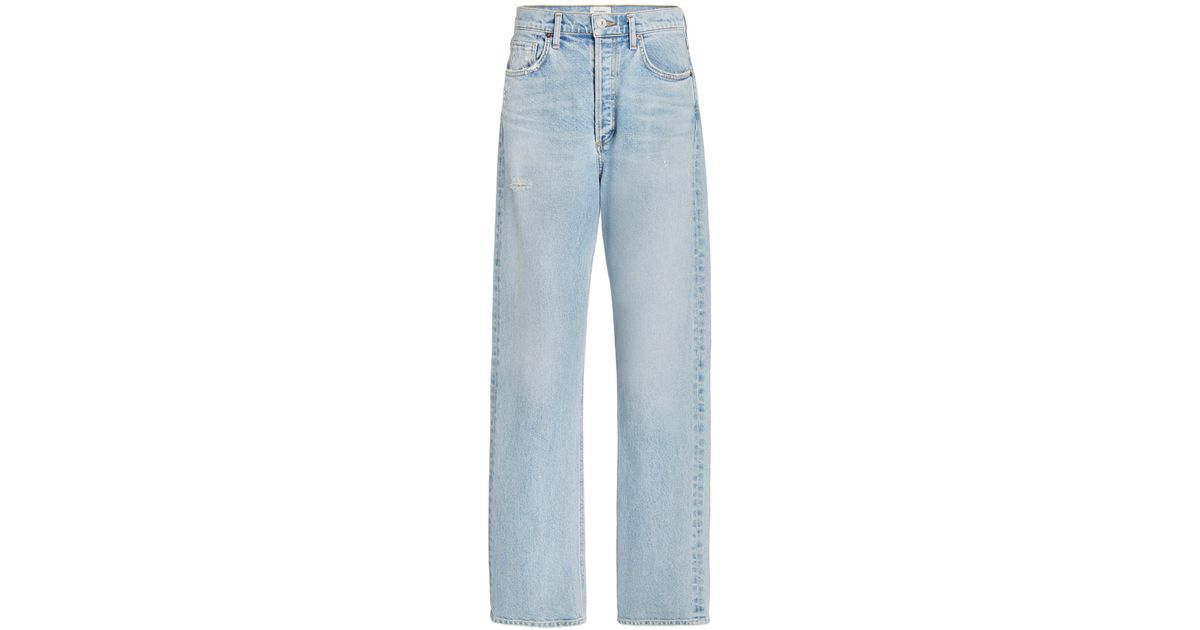 Citizens Of Humanity Denim Eva Stretch High Rise Relaxed Baggy Straight