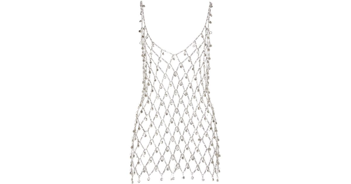 Paco Rabanne Chain Link Shirt in Metallic | Lyst Canada