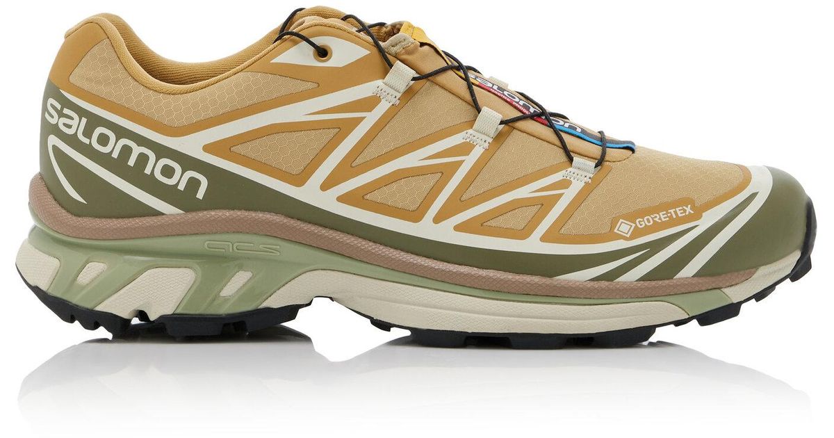 Salomon Xt-6 Gore-Tex Sneakers in Yellow | Lyst