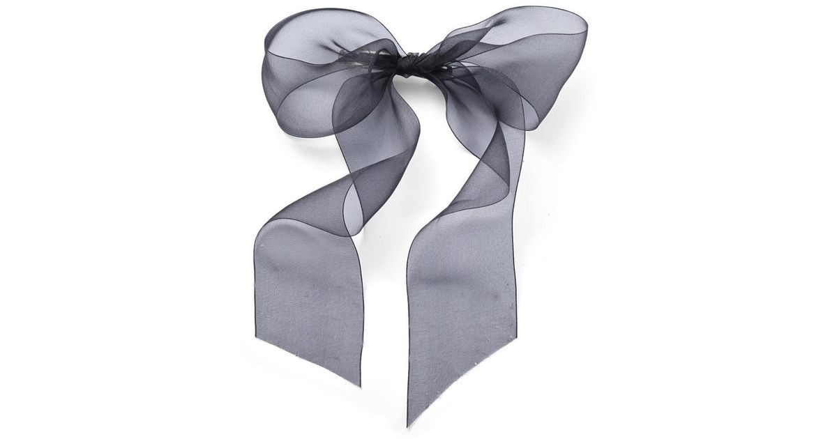Lelet Amy Bow in Black | Lyst