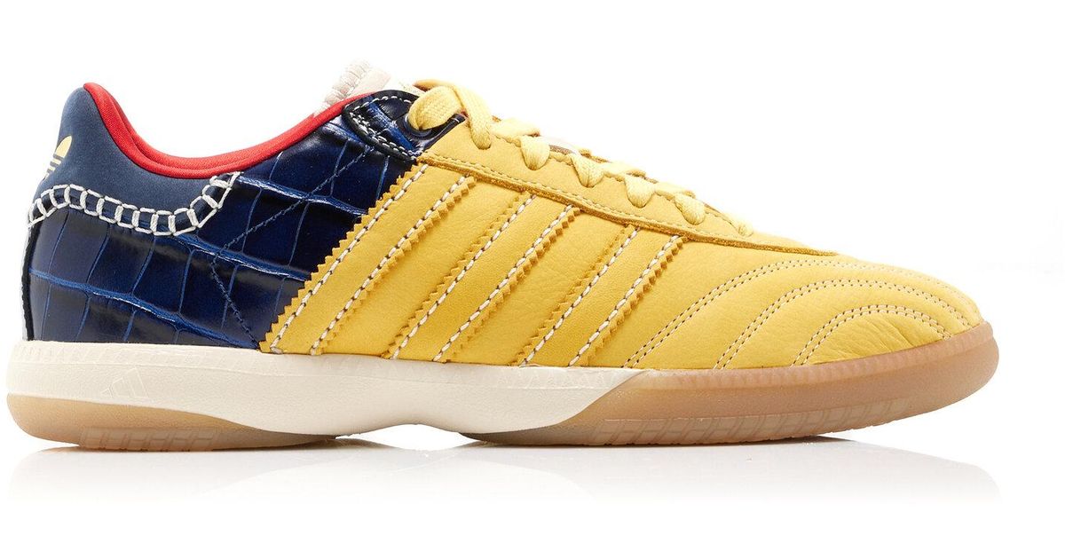 adidas Samba Suede Sneakers in Blue | Lyst