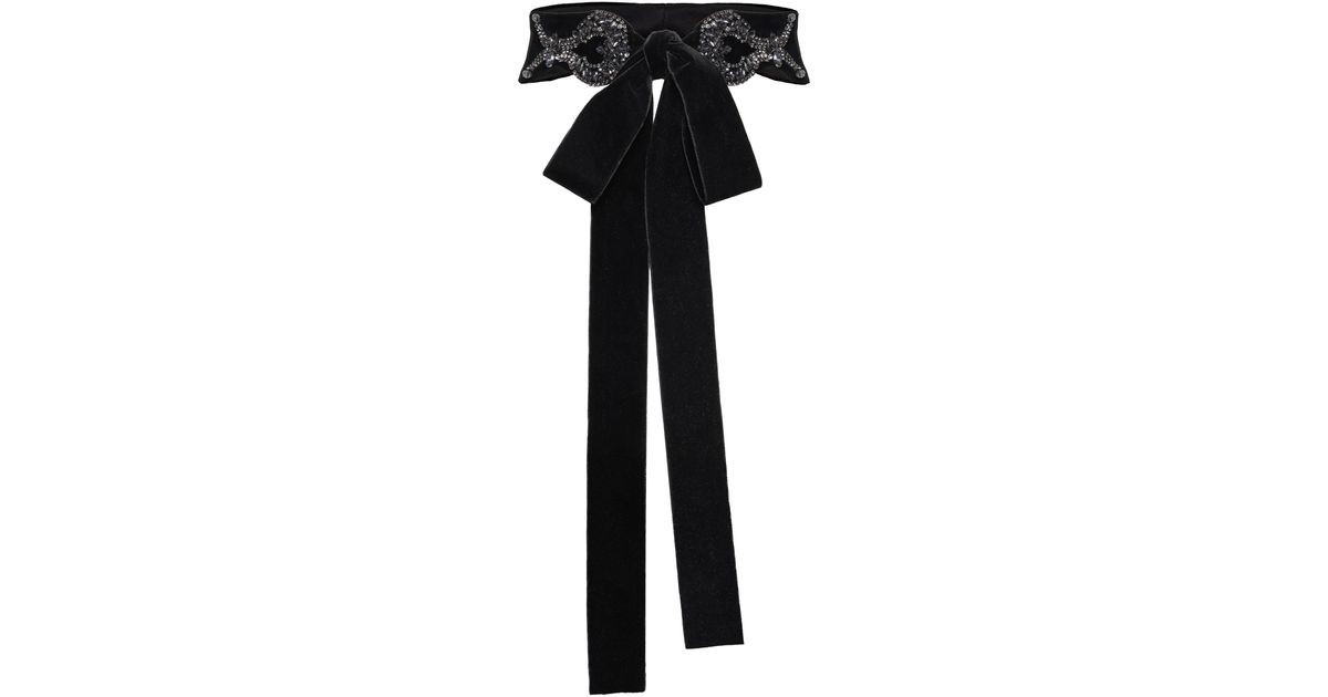 Johanna Ortiz Celestial Feminine Embellished-Cotton Belt in Black | Lyst