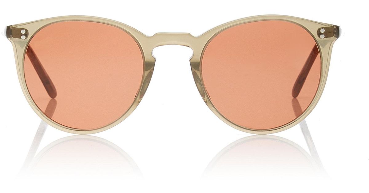 Oliver Peoples Brook Tree Oversized Acetate Sunglasses - Lyst