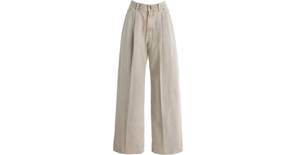 RÙADH Exclusive The Archer Rigid High-Rise Wide-Leg Jeans in White ...