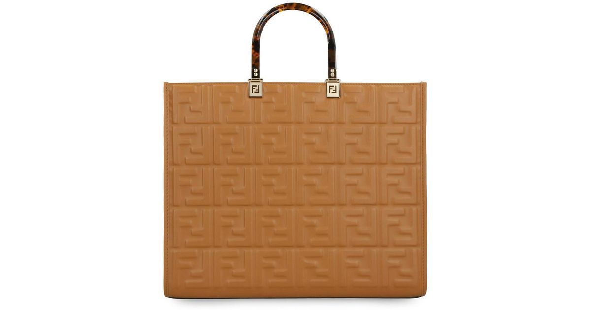 Fendi Totes in Brown | Lyst