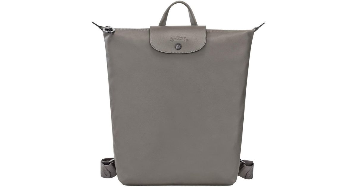 Longchamp Backpack "Le Pliage Xtra" M in Grey | Lyst UK