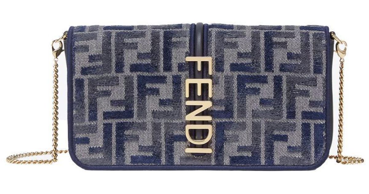 Fendi "Graphy" Portfolio in Blue | Lyst