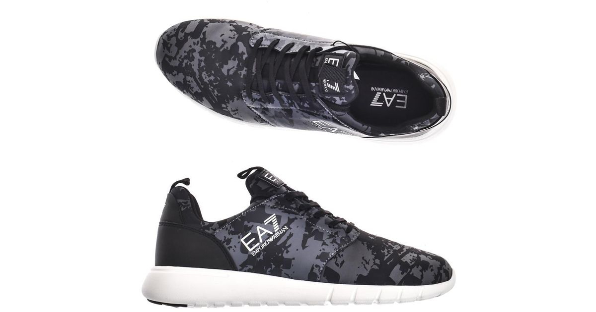 EA7 Sneakers in Black for Men | Lyst